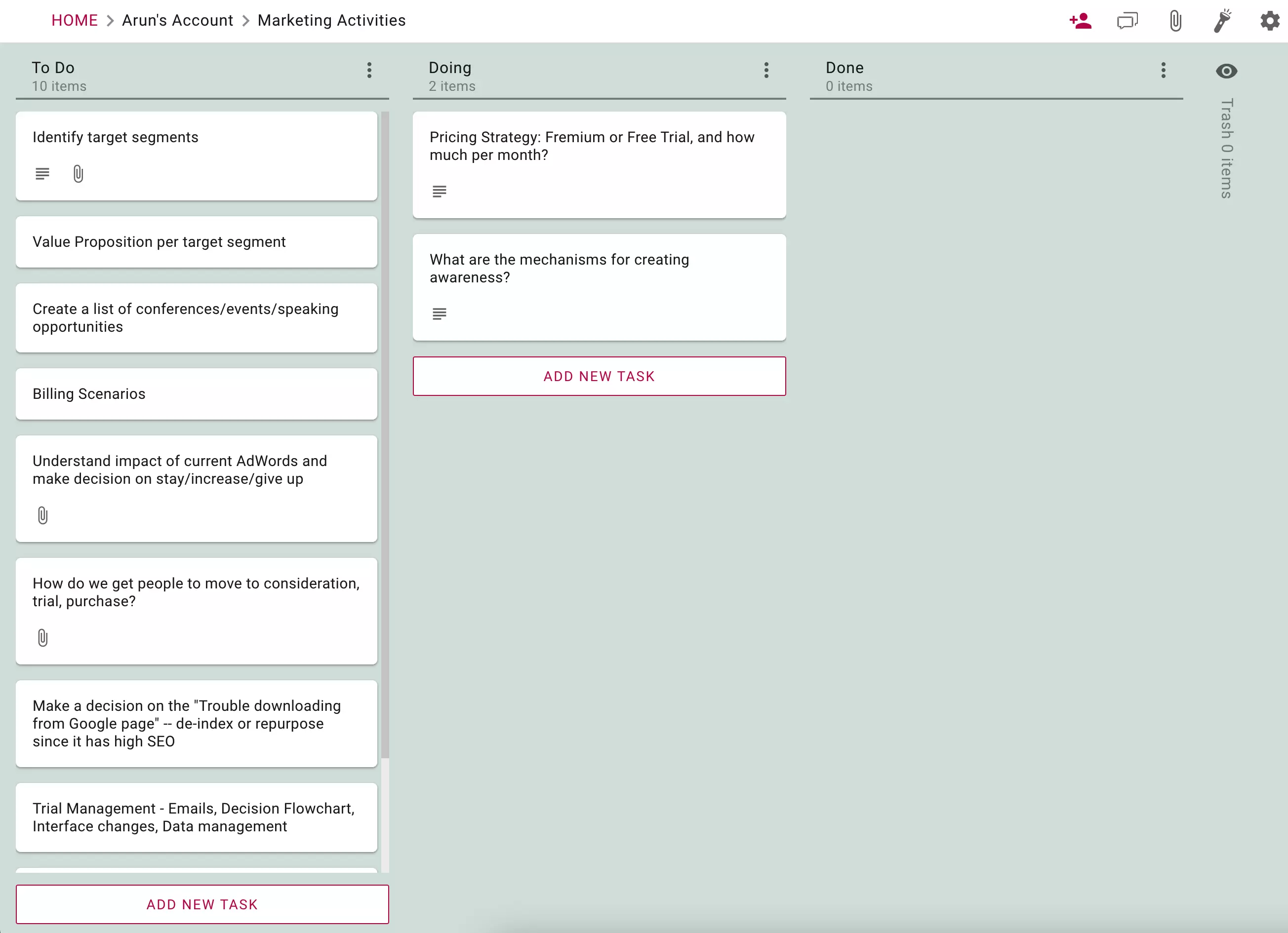 Kerika Task Boards For Kanban Teams